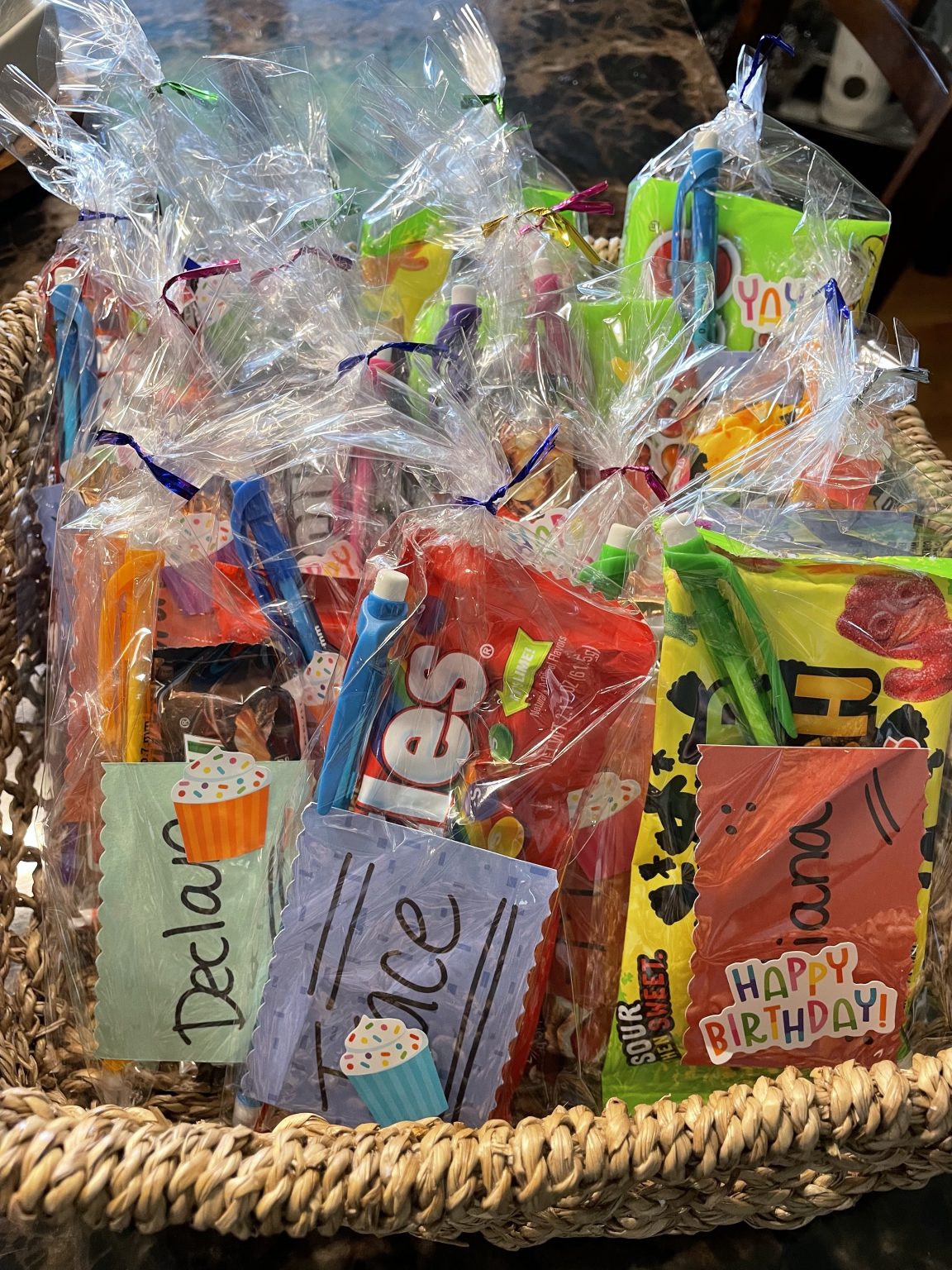 Birthday Treat Bags for Students - The Educator Mom