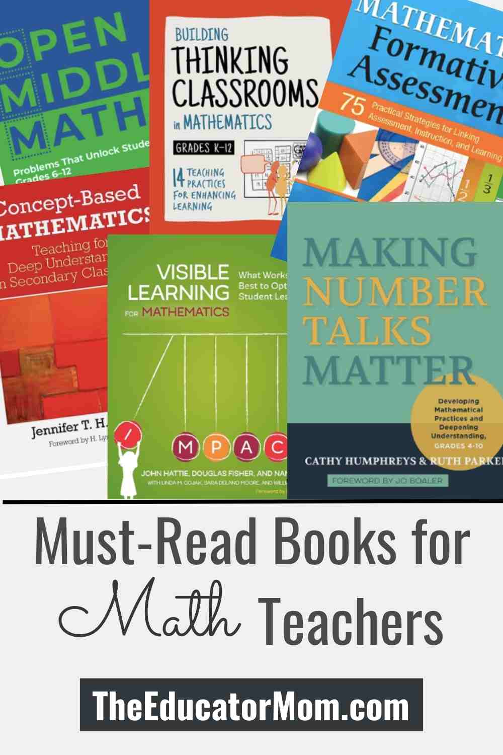 Six Must-Read Professional Development Books for Math Teachers - The ...