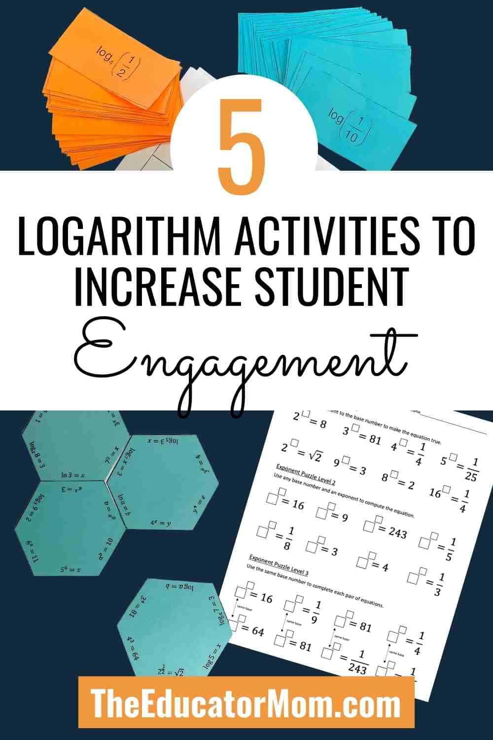 Best Logarithm Activities to Increase Student Engagement and Fluency ...